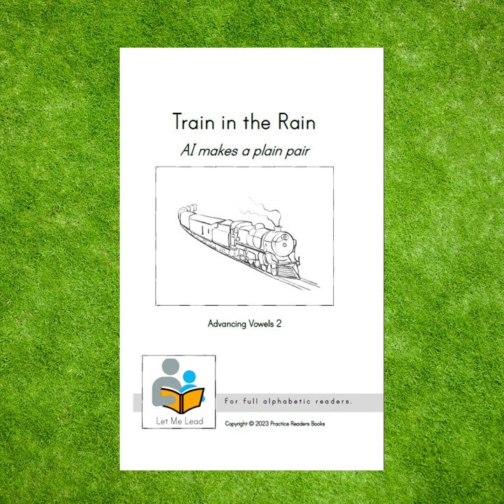 Train in the Rain: AI makes a plain pair – Practice Readers Books